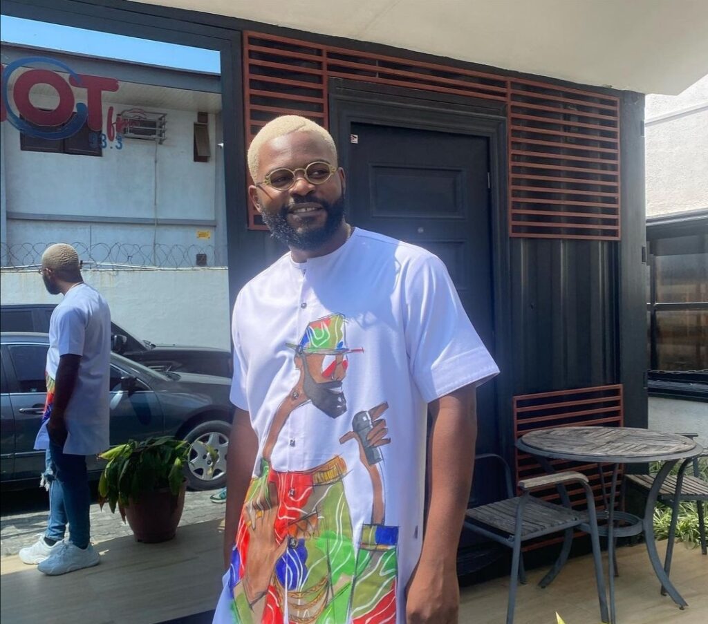 Rapper, Falz, Gets A Tattoo Of His Parents And Siblings On His Hand ...