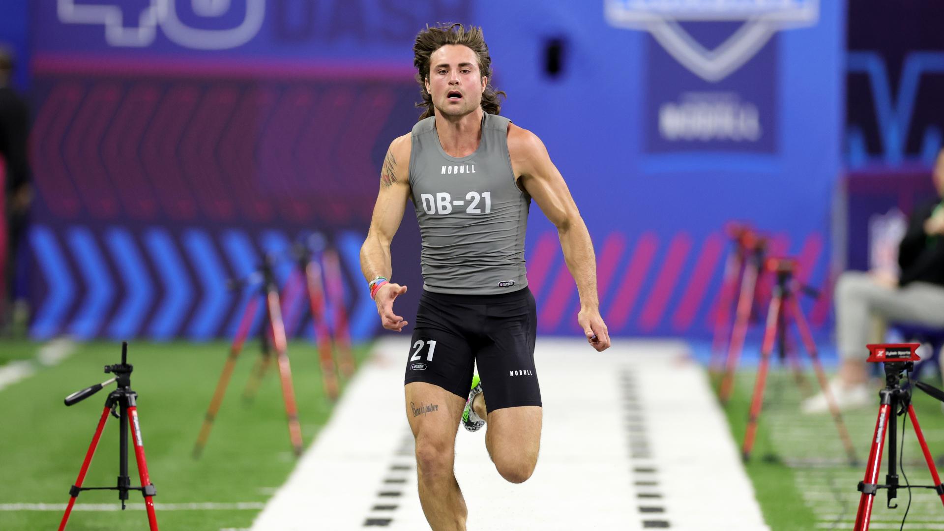 How fast is Riley Moss? Where is Riley Moss? - ABTC