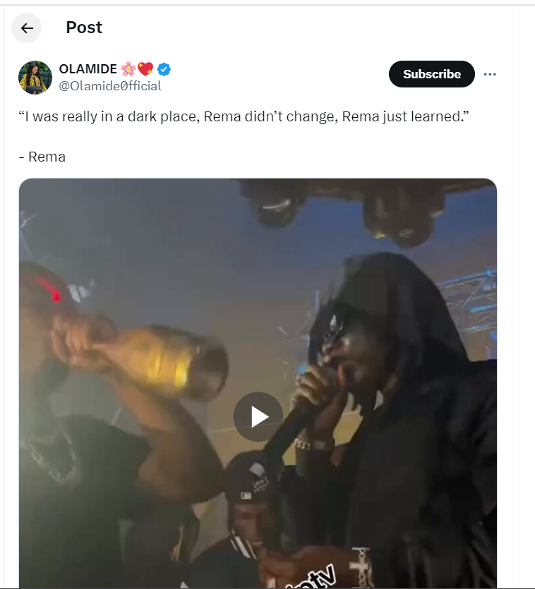 Rema Reflects on Musical Evolution at Second Album Listening Party - ABTC